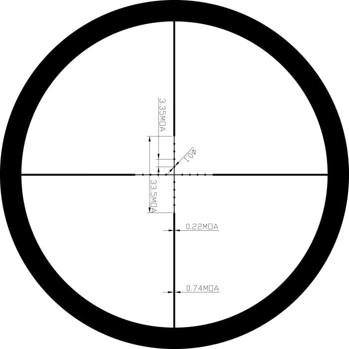 Mueller 8.5-25x44 AO Tactical - Mueller Rifle Scopes