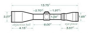 4.5-14x40 Scope by Mueller Rifle Scopes