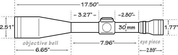 Mueller 40x56 Side Focus Target Dot - Mueller Rifle Scopes