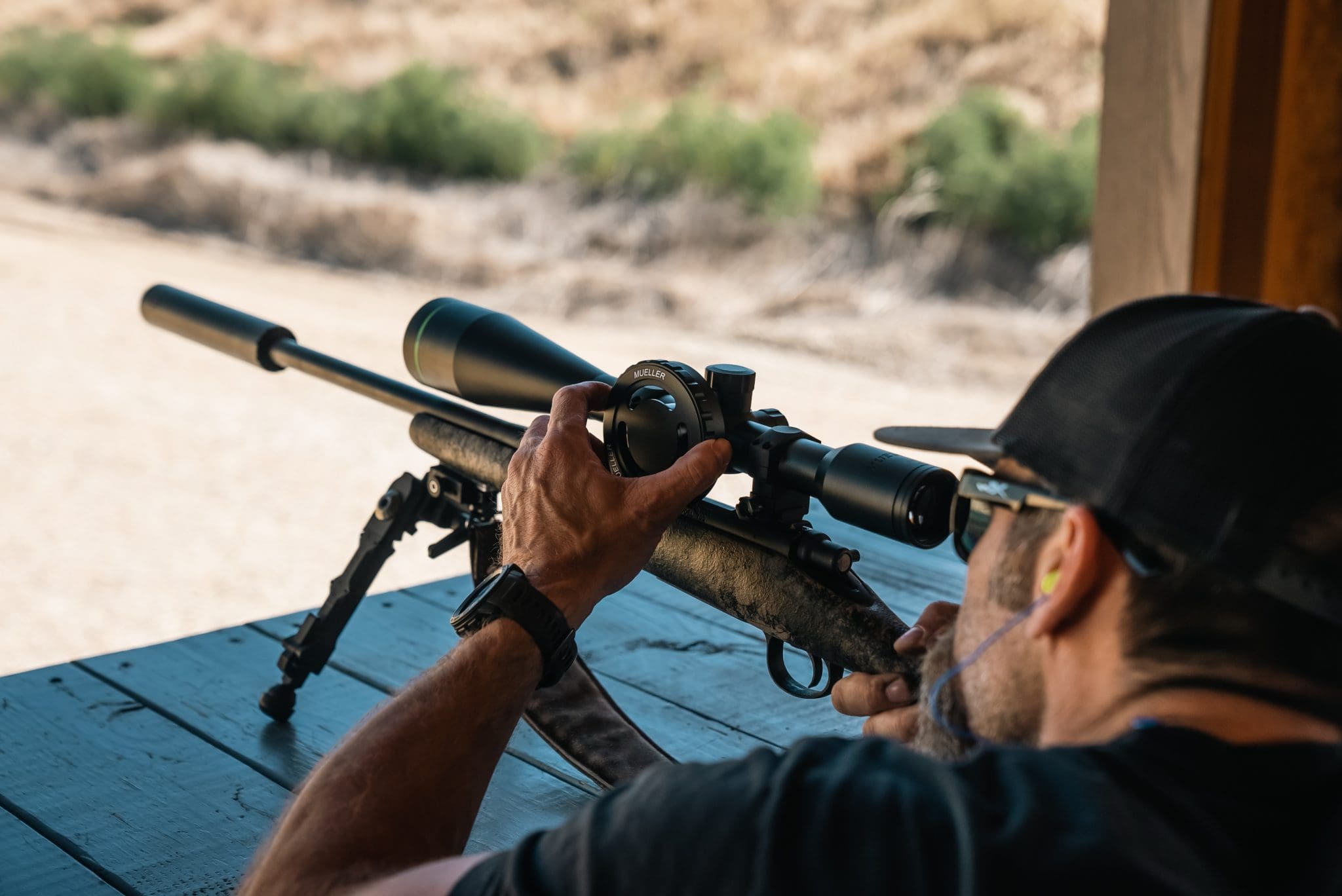 Mueller 40x56 Side Focus Target Dot - Mueller Rifle Scopes